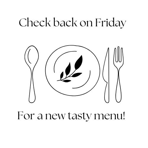 Check Back on Friday – What's Cooking!